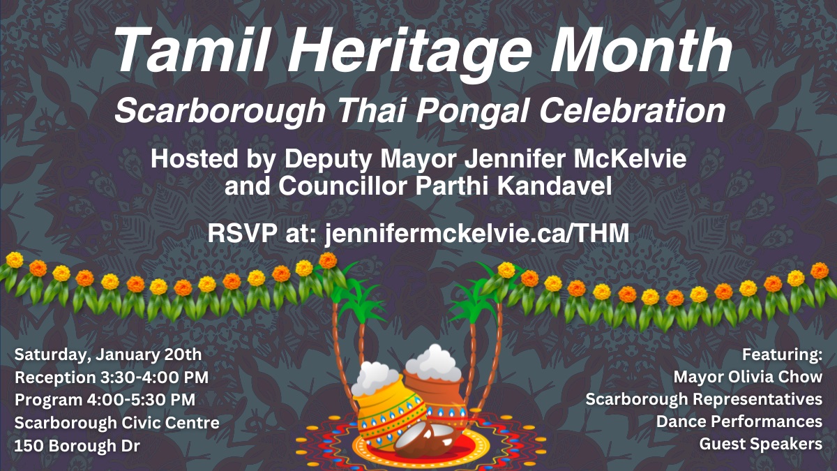 Tamil Heritage Month Celebration in Scarborough 2024 - Toronto Tamil