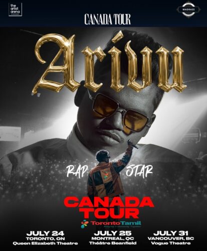Arivu - Rap Star Canada Tour - Toronto Tamil